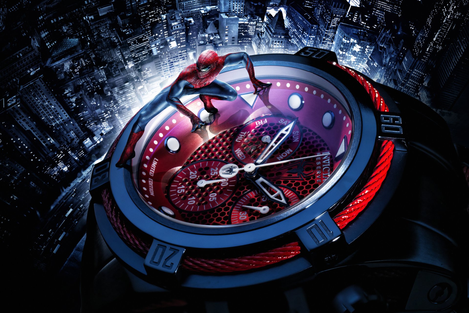 Eye-catching campaigns - Invicta & Marvel - Capital Advertising